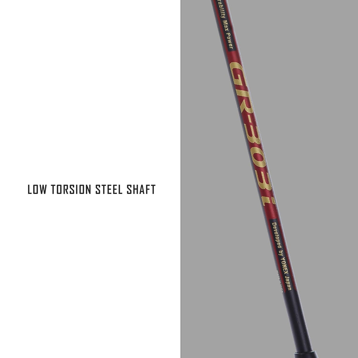 Yonex Badminton Racket GR 303I Black | sppartos